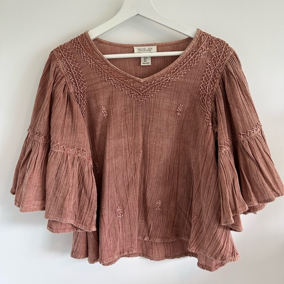 Rachel Zoe | Tops | Rachel Zoe Peasant Top | Poshmark